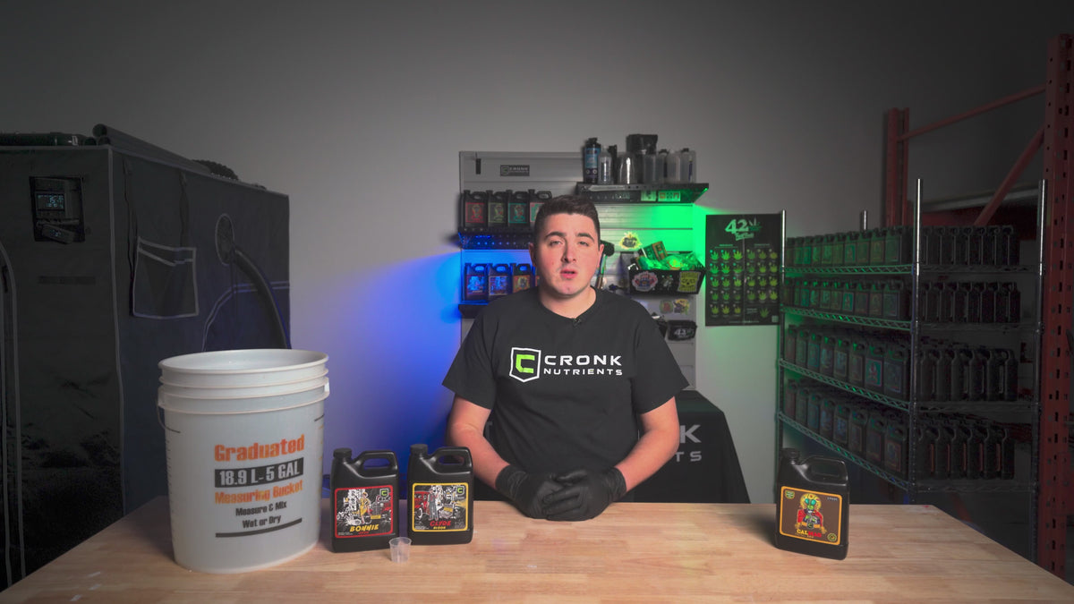 Bonnie & Clyde #1 Autoflower Base Kit | Cronk Nutrients