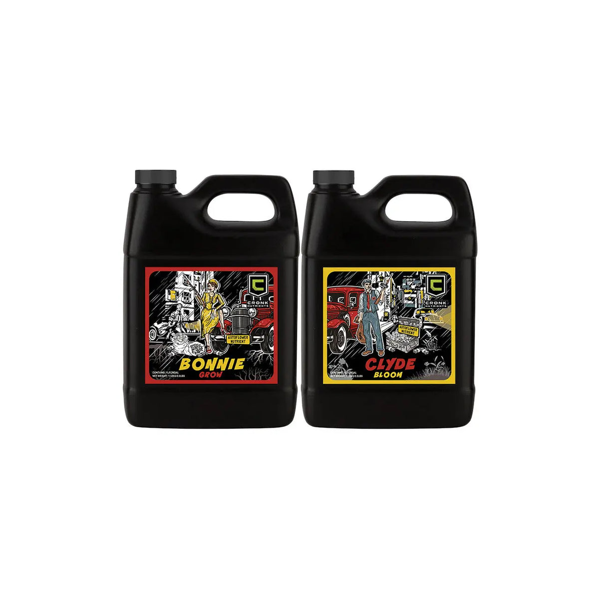 Autoflower Nutrients - Bonnie & Clyde | Cronk Nutrients